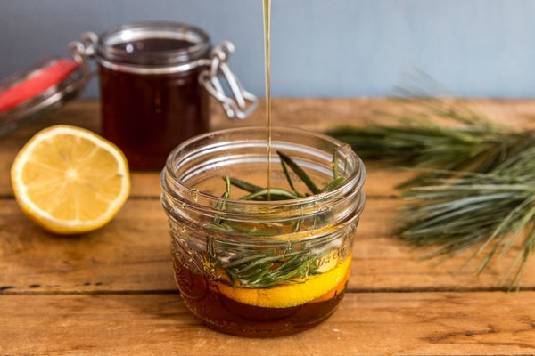 Lemon Zest Honey Simple Syrup - Herbal Revolution