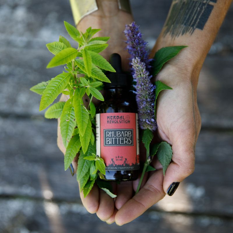 Rhubarb Bitters - Herbal Revolution
