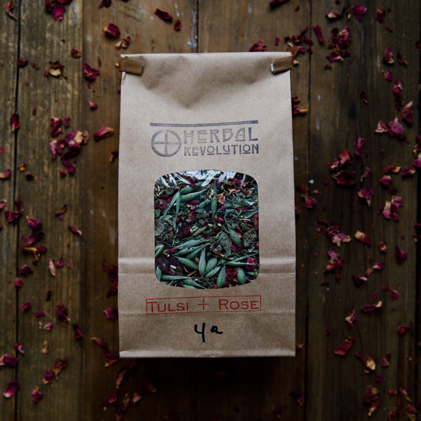 Tulsi + Rose Tea - Herbal Revolution